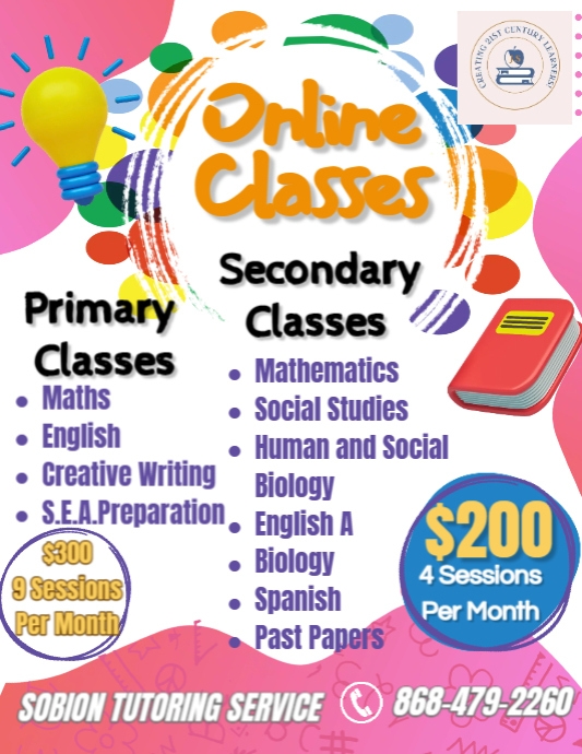 English Tutoring Flyer (1) | PosterMyWall