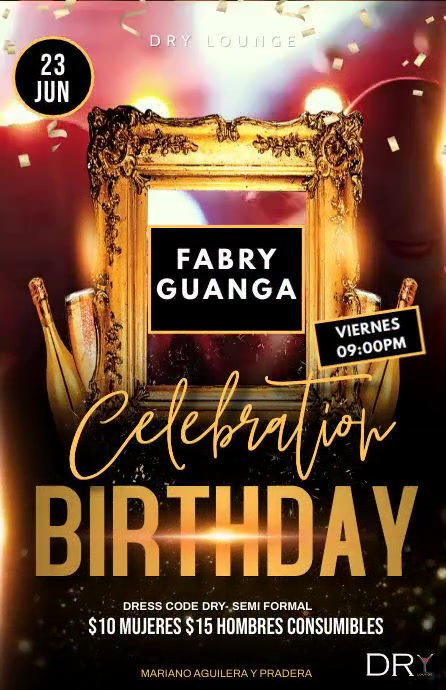 BIRTHDAY CELEBRATION (1) | PosterMyWall