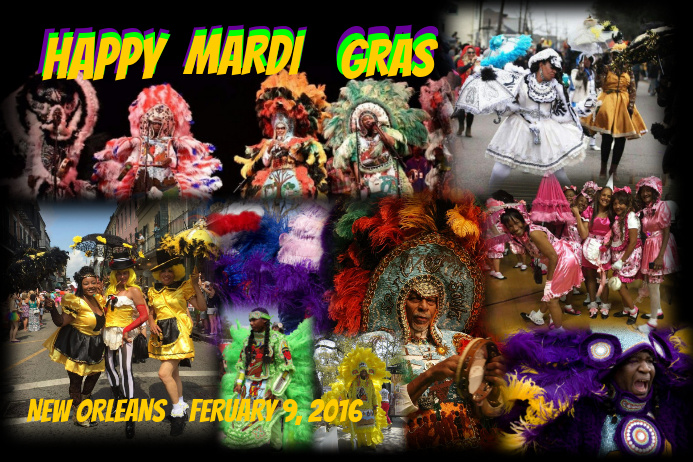 Copy of MARDI GRAS NEW ORLEANS | PosterMyWall