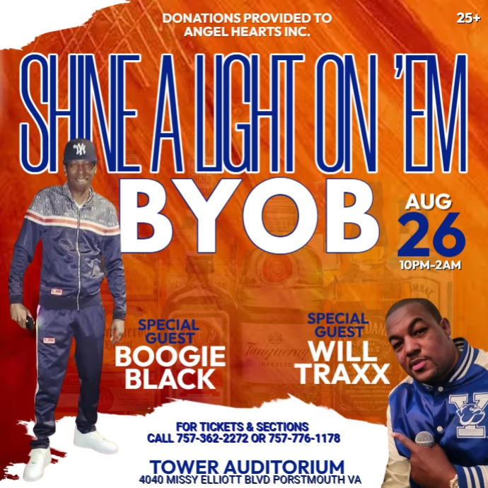 WILL TRAXX BYOB | PosterMyWall