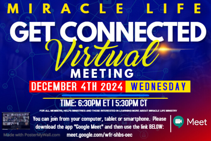 GET CONNECTED April | PosterMyWall