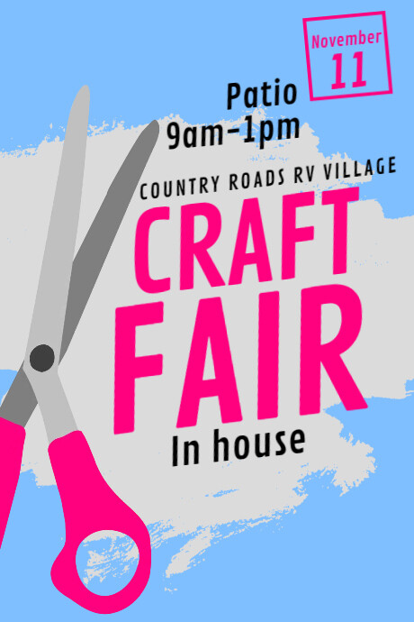 Craft Fair Flyer Design Template | PosterMyWall