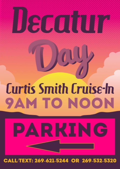 Car Show Parking (Left) | PosterMyWall