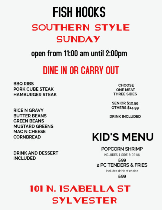 soul food template poster | PosterMyWall