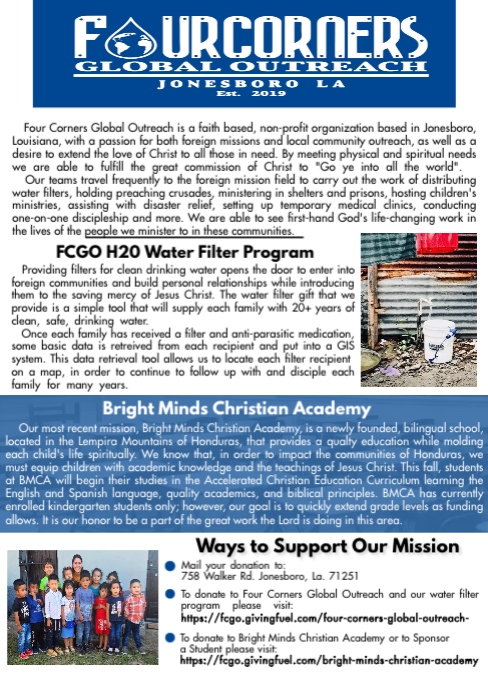 FCGO Info Letter | PosterMyWall