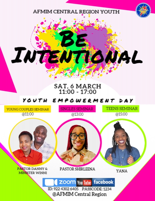 Copy of Copy of REG YOUTH EMPOWERMENT DAY | PosterMyWall