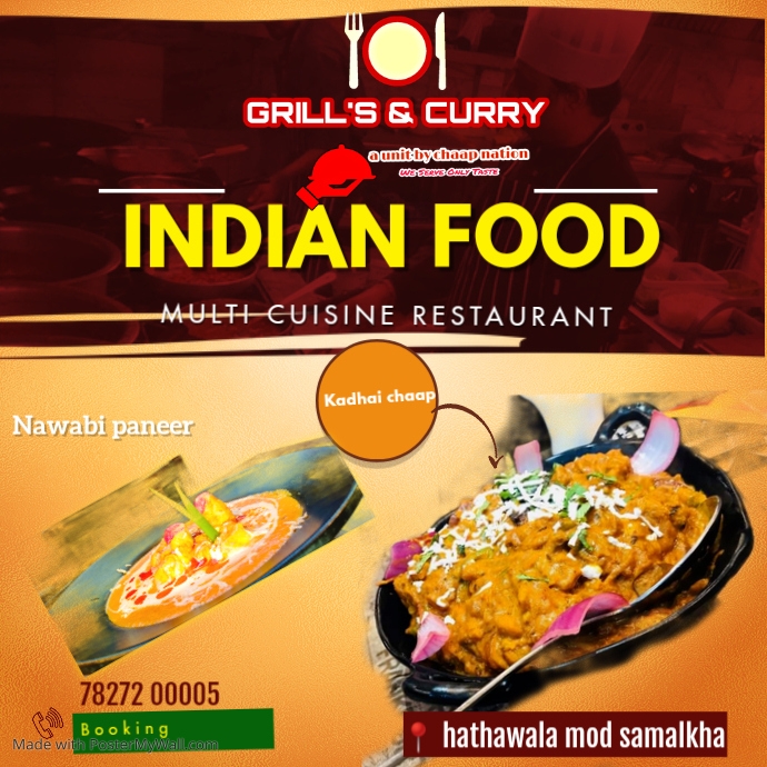 Copy of Pakistan Desi Food Breakfast Restaurant | PosterMyWall