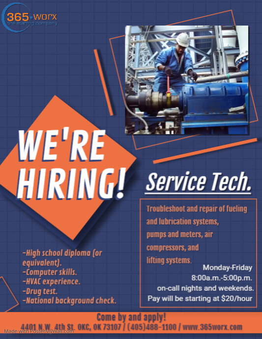 We're Hiring Medical Staff Poster | PosterMyWall