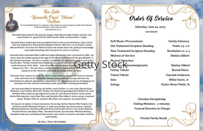 kenneth fulton 2&3 | PosterMyWall