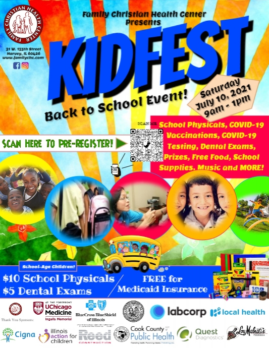 Copy of Summer Kids Fest Flyer Template | PosterMyWall