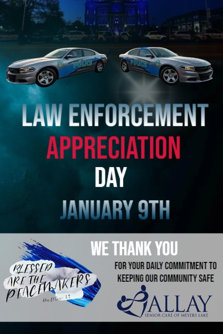 Law Enforcement Appreciation Day | PosterMyWall