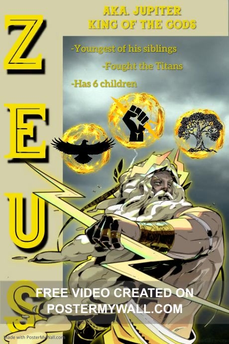 Copy of Torres Abraham 2 Zeus Poster | PosterMyWall