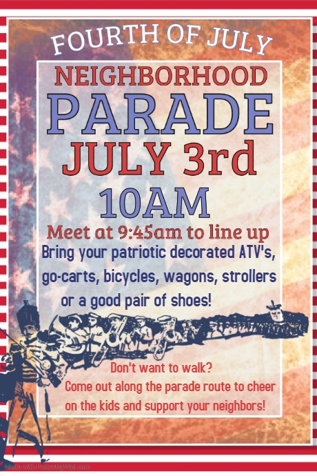 Copy of 4th of July Parade | PosterMyWall