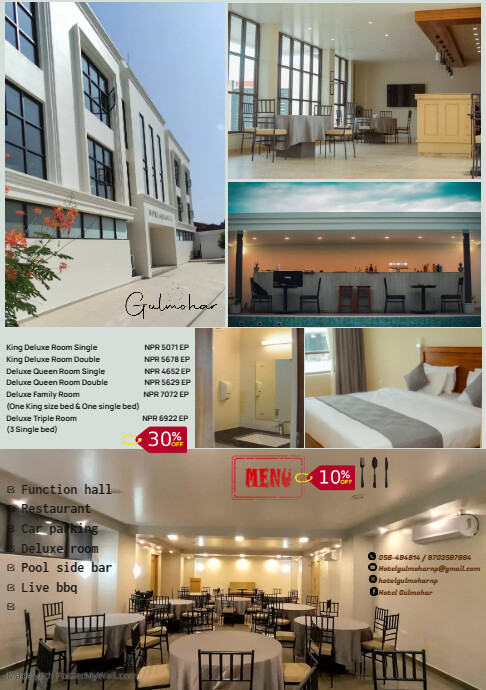 LUXURY HOTELS FLYER POSTER | PosterMyWall