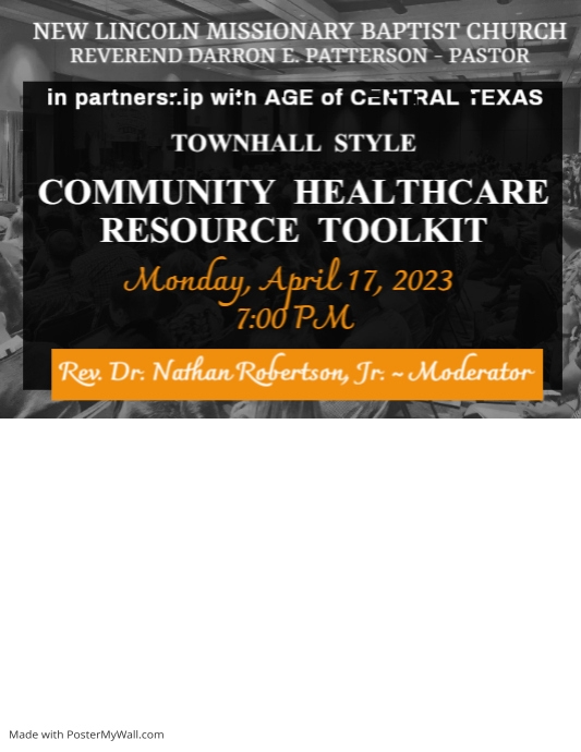 Copy of Town Hall Meeting PROGRAM HEADER (1) | PosterMyWall