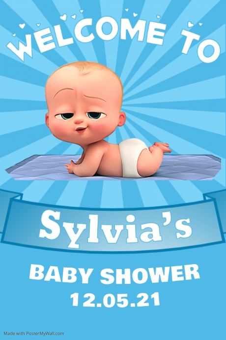 baby shower poster | PosterMyWall