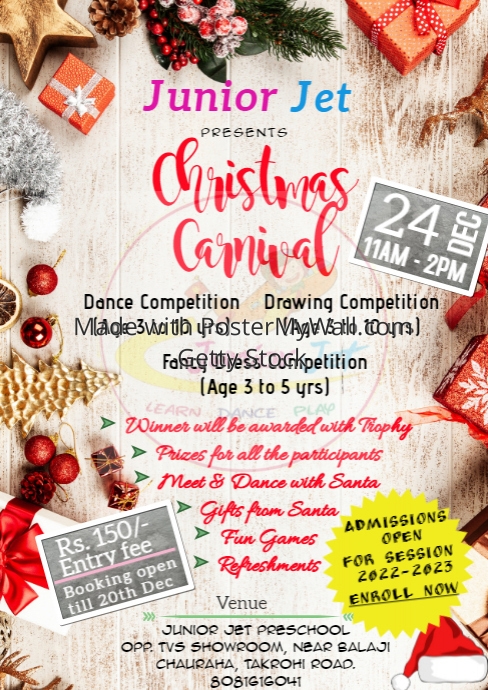Copy of Christmas Event Flyer | PosterMyWall