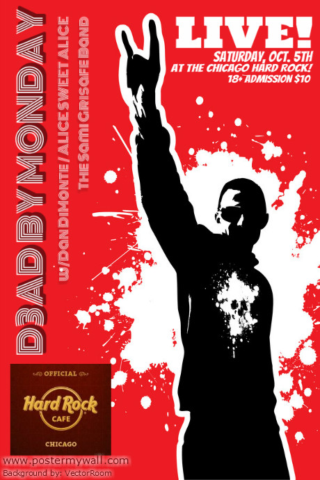 Hard Rock | PosterMyWall