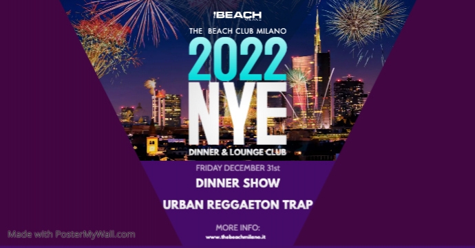 Capodanno 2022 Rettangolare nuovo | PosterMyWall