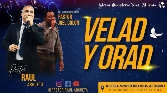 Copy of Velad y orad (16:9) | PosterMyWall