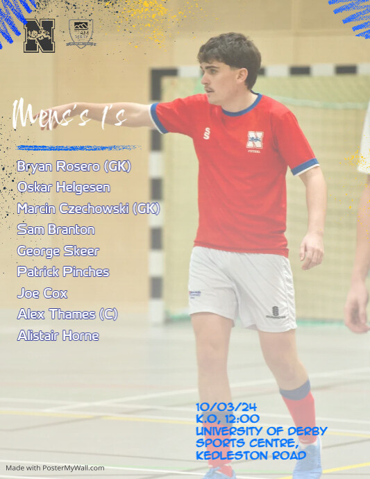 Copy of Mens 1's Graphic | PosterMyWall