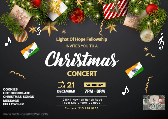 Christmas service | PosterMyWall