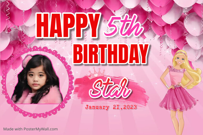 birthday banner | PosterMyWall