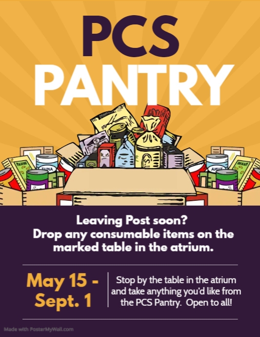 PCS Pantry | PosterMyWall