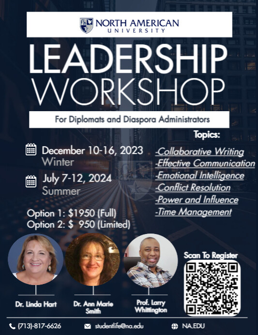 Leadership workshop training seminar flyer | PosterMyWall
