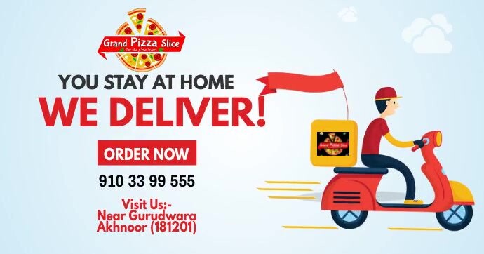 Copy of Home Delivery Service Ad | PosterMyWall