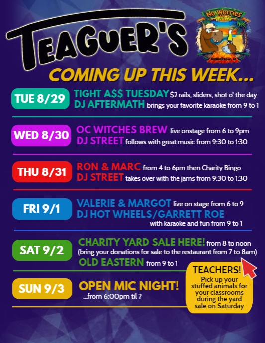 Upcoming Events (4) | PosterMyWall