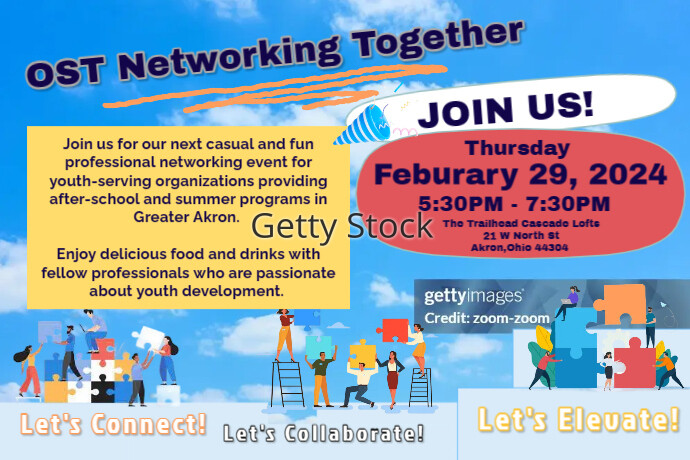 OST Networking Event | PosterMyWall