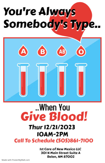 Blood Drive | PosterMyWall