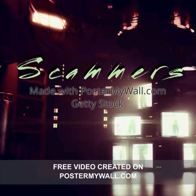 Dark Room TV static album cover video | PosterMyWall