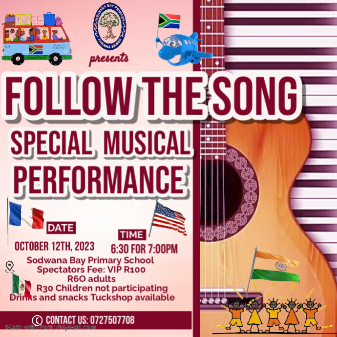 high school musical recital | PosterMyWall