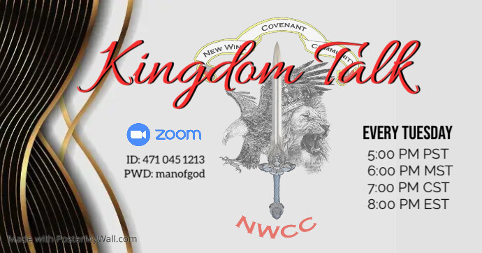 Kingdom Talk | PosterMyWall