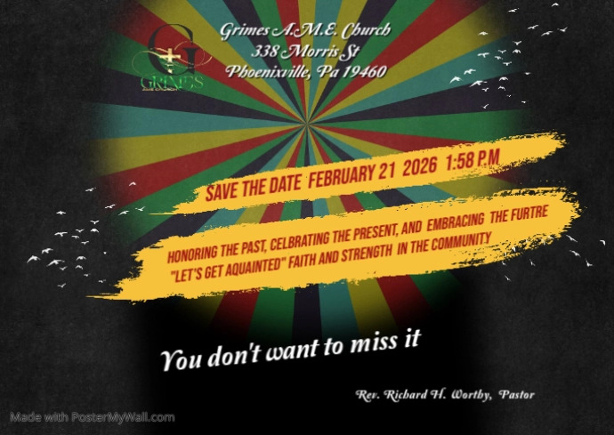Black History Month Celebration Template | PosterMyWall