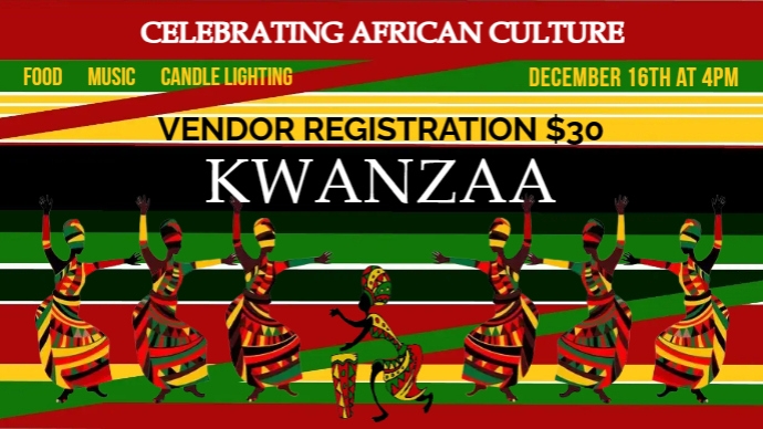 Copy of Kwanzaa celebration poster | PosterMyWall