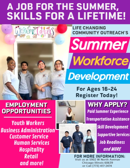 2023 Summer Employment Flyer (2) | PosterMyWall