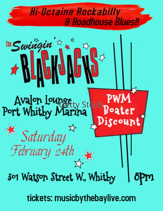 Swingin' Blackjacks | PosterMyWall