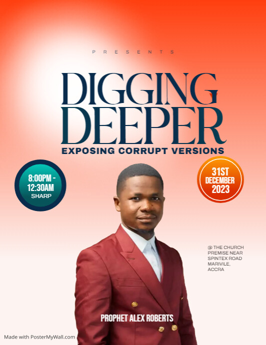 Crossover, 31st Night Church Flyer Template | PosterMyWall