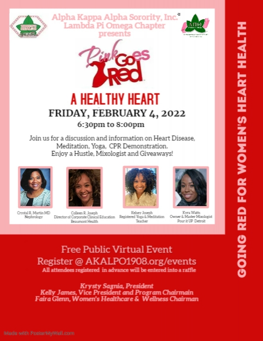 Copy of National Wear Red Day Flyer | PosterMyWall