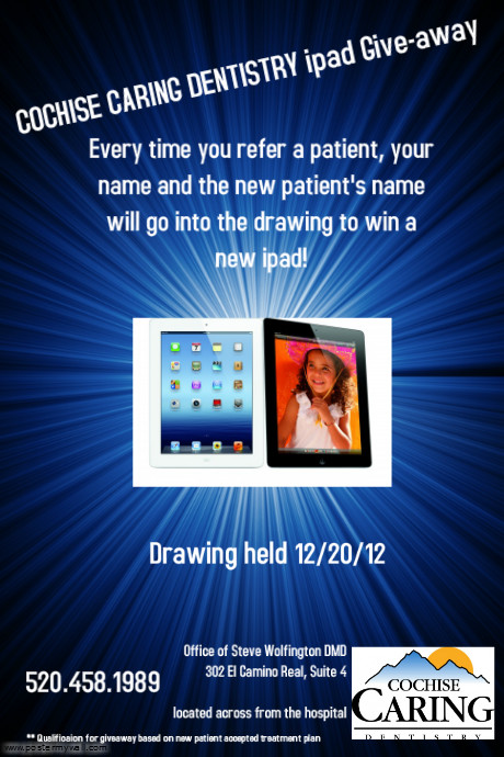 ipad give away | PosterMyWall