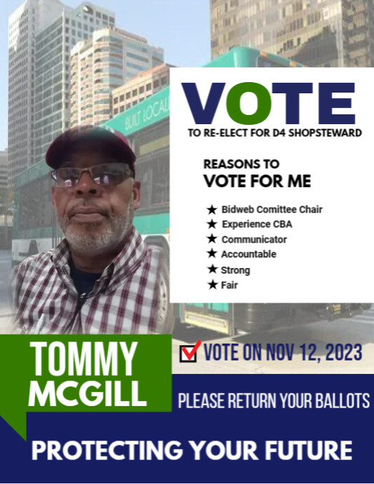 Election Candidate Ad | PosterMyWall