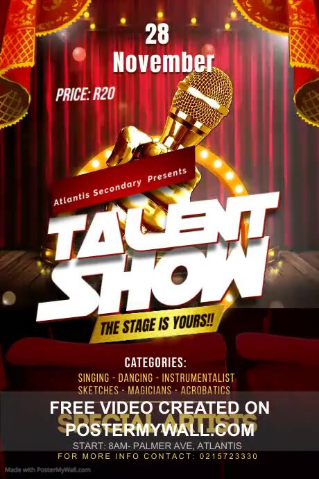 talent show | PosterMyWall