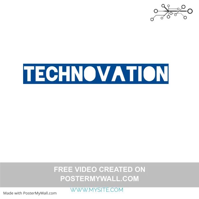 creative technology square video ad | PosterMyWall