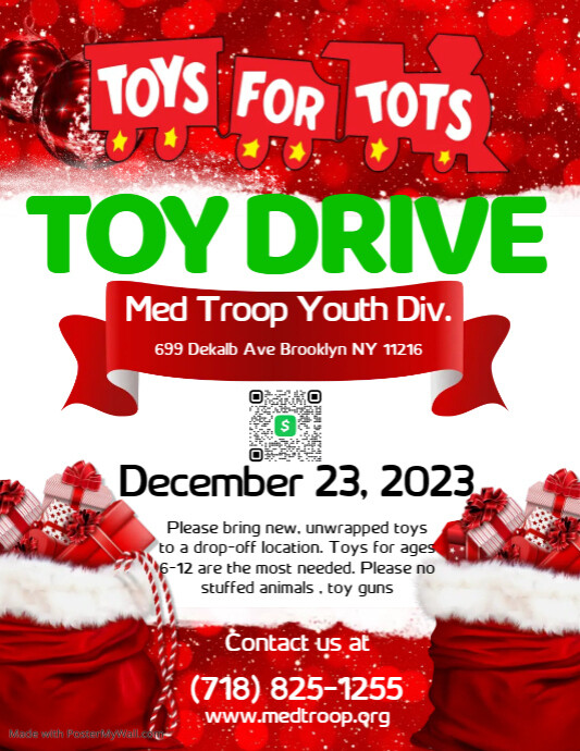 Copy of Toy Drive Flyer | PosterMyWall