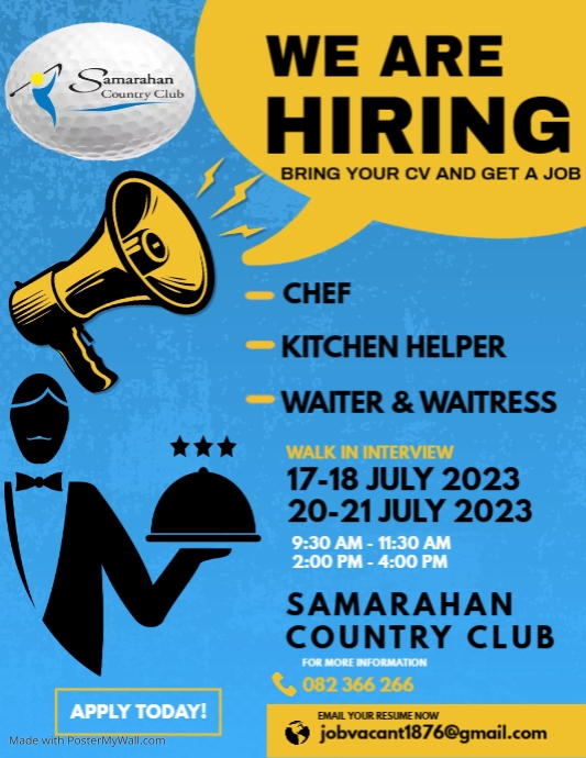 vacancy announcement flyer | PosterMyWall