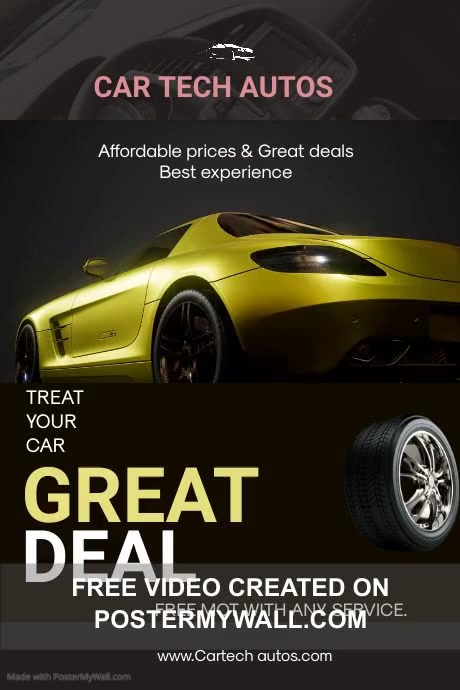 Copy of Auto Dealership Poster | PosterMyWall