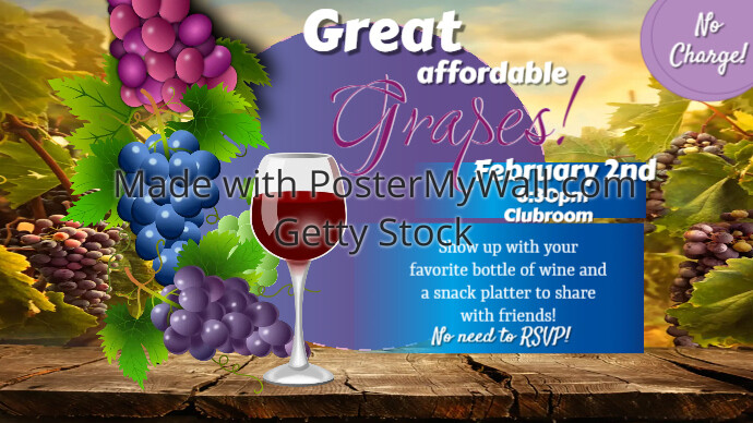 Copy of grape fest | PosterMyWall